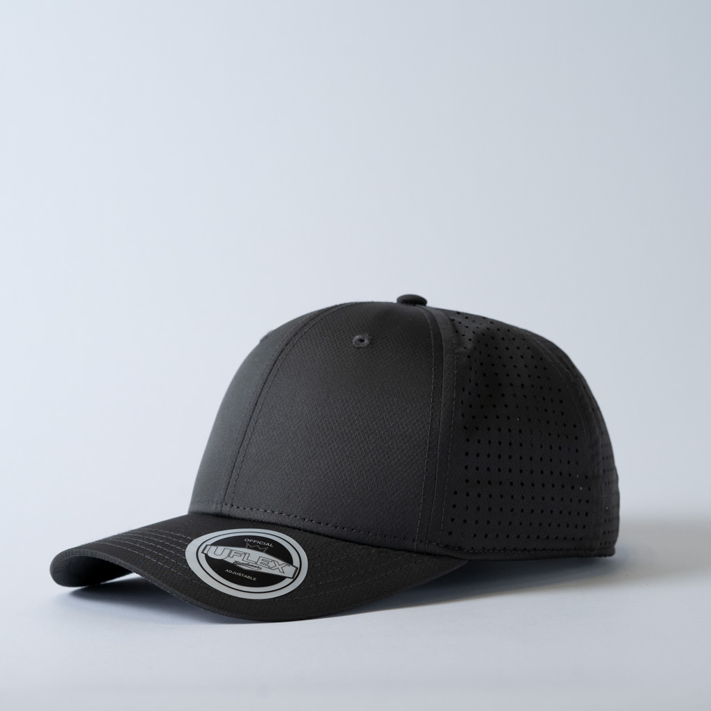 Laser Cut Technical 6 Panel Baseball Cap | Custom Merch